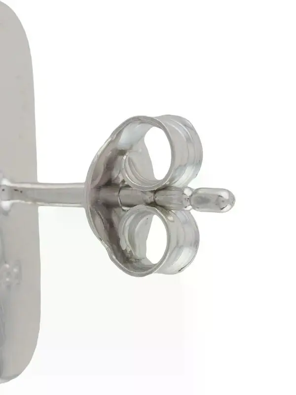 TRUE ROCKS Pill Stud Earring - Silver
