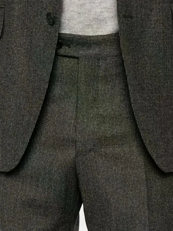 Tagliatore Virgin-wool Single-breasted Suit - Grey