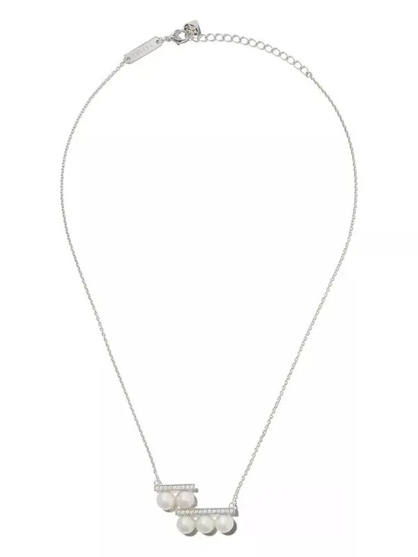 TASAKI Collection Line Balance Step Neo Necklace - Silver