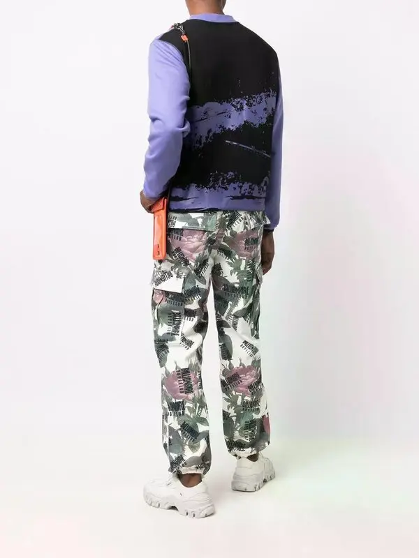 BILLIONAIRE BOYS CLUB Graphic Print Cotton Jumper