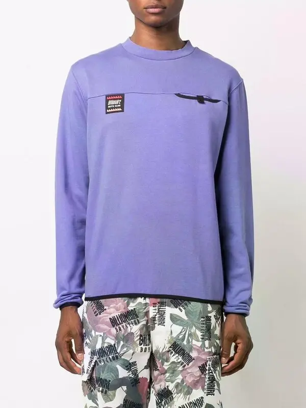BILLIONAIRE BOYS CLUB Graphic Print Cotton Jumper