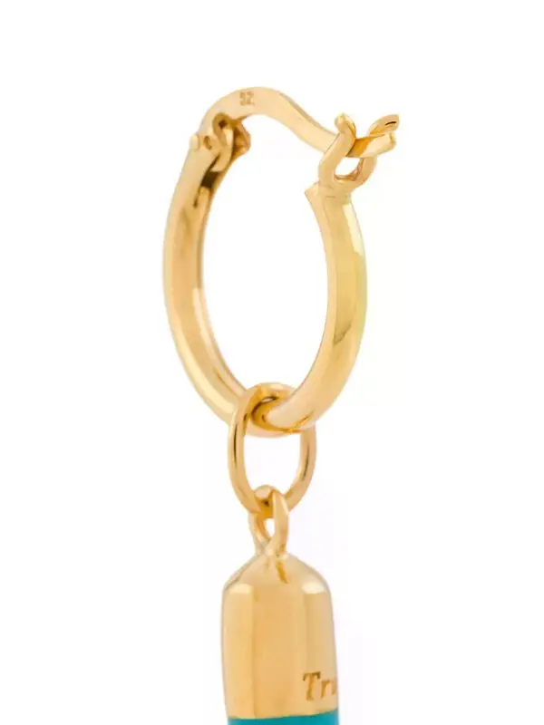 TRUE ROCKS Pill Hoop Earring