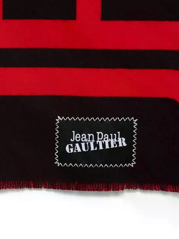JEAN PAUL GAULTIER Logo-print Scarf
