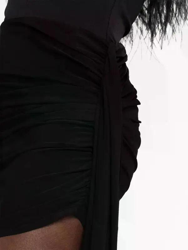 Magda Butrym Draped Asymmetric Miniskirt