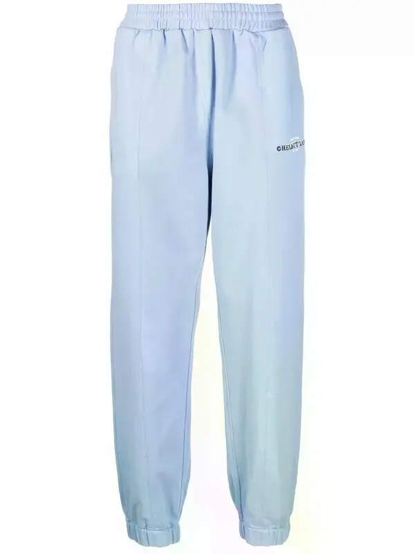 Helmut Lang Embroidered-logo Drawstring Trackpants
