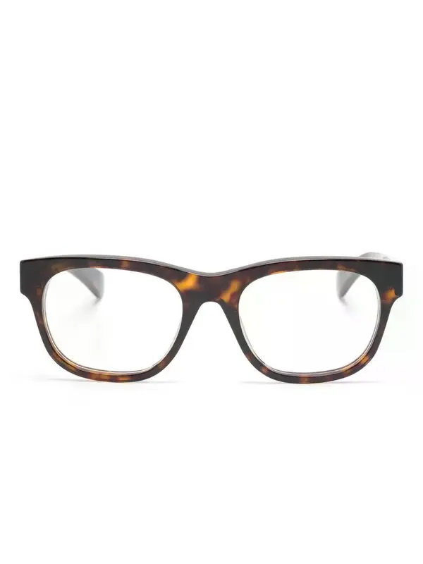Gucci Square-frame Glasses - Brown