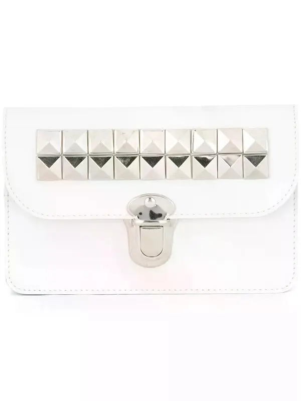Comme Des Garçons Studs Wallet - White