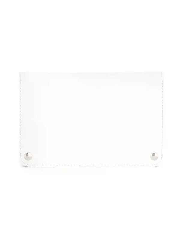 Comme Des Garçons Studs Wallet - White