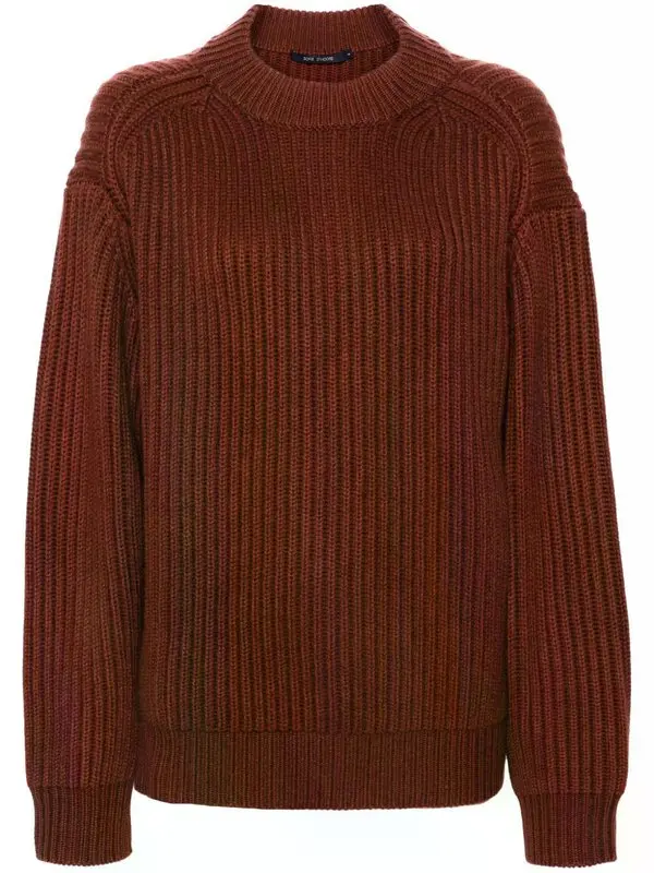Sofie D'hoore Ribbed Wool-cashmere Sweater