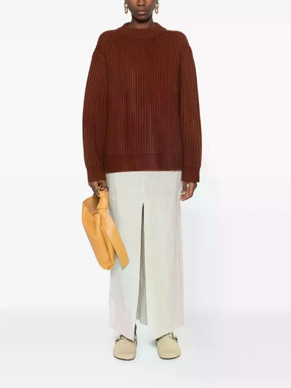 Sofie D'hoore Ribbed Wool-cashmere Sweater