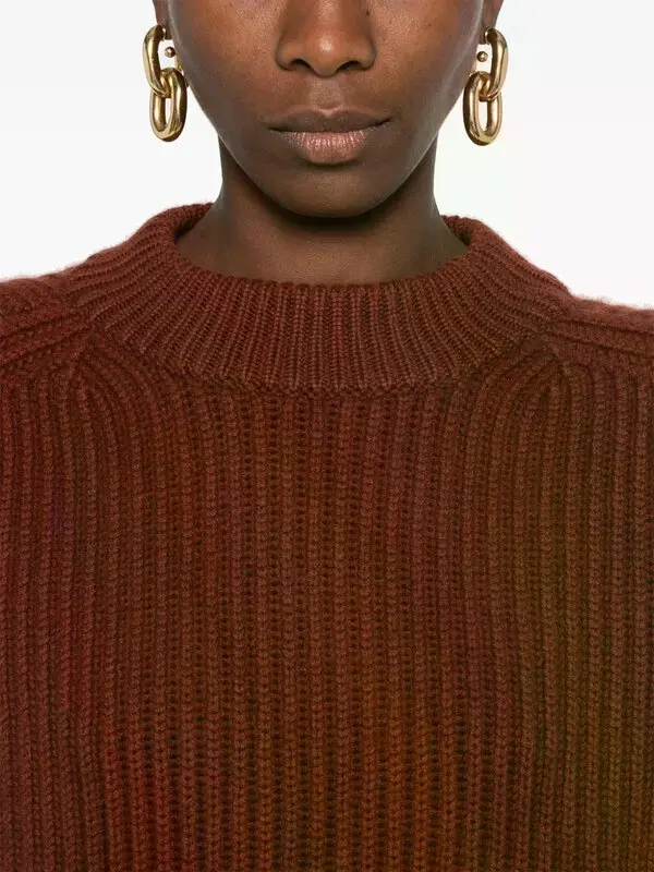 Sofie D'hoore Ribbed Wool-cashmere Sweater