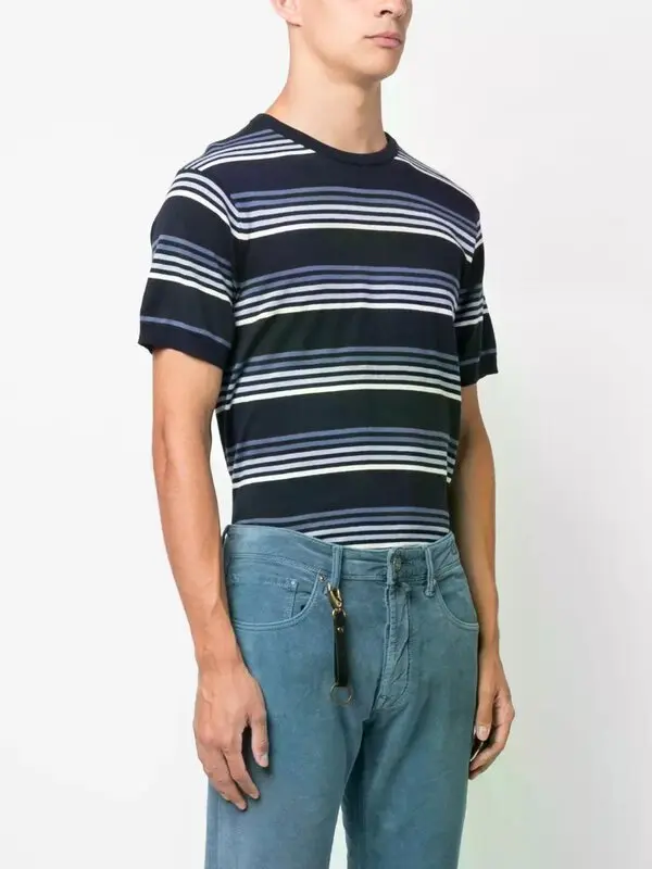Incotex Tapered-leg Jeans With Key Pendant Detail