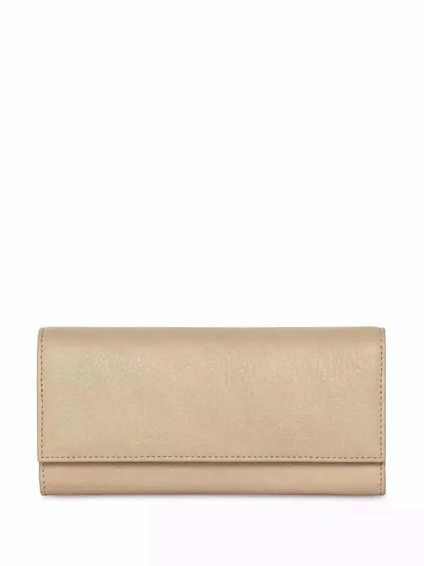 YU MEI Sebastian Leather Bi-fold Wallet - Neutrals