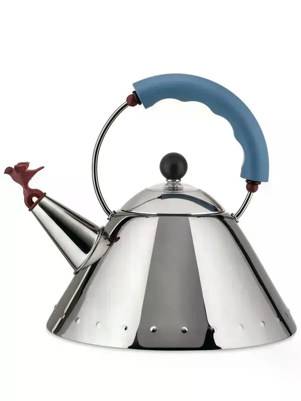 ALESSI Bird Metallic-effect Kettle - Silver