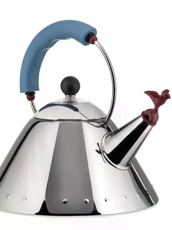ALESSI Bird Metallic-effect Kettle - Silver