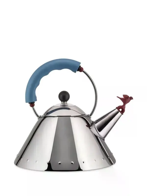 ALESSI Bird Metallic-effect Kettle - Silver