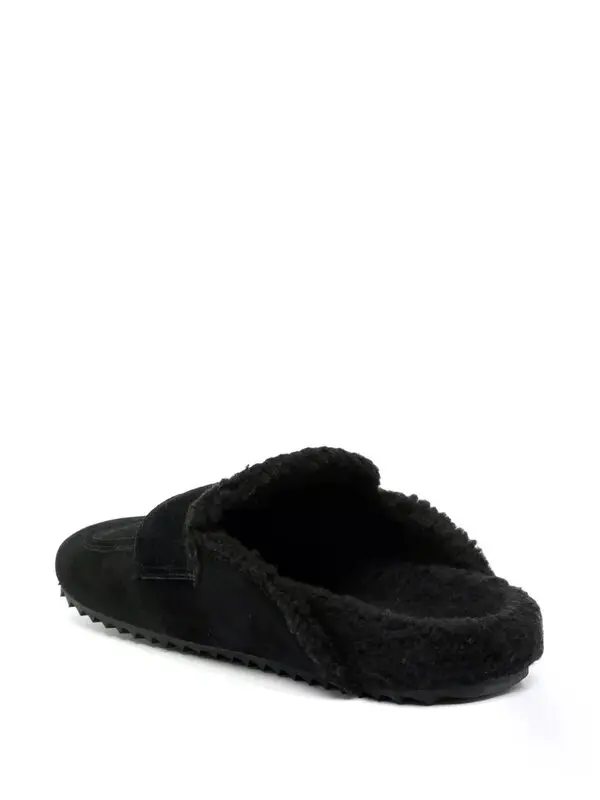 JAMES PERSE Suede Slippers