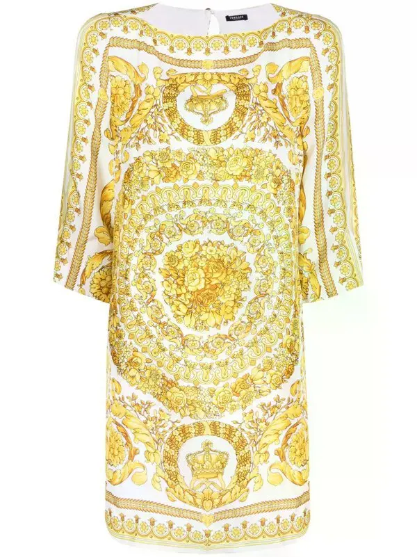 Versace Barocco-print Blouse