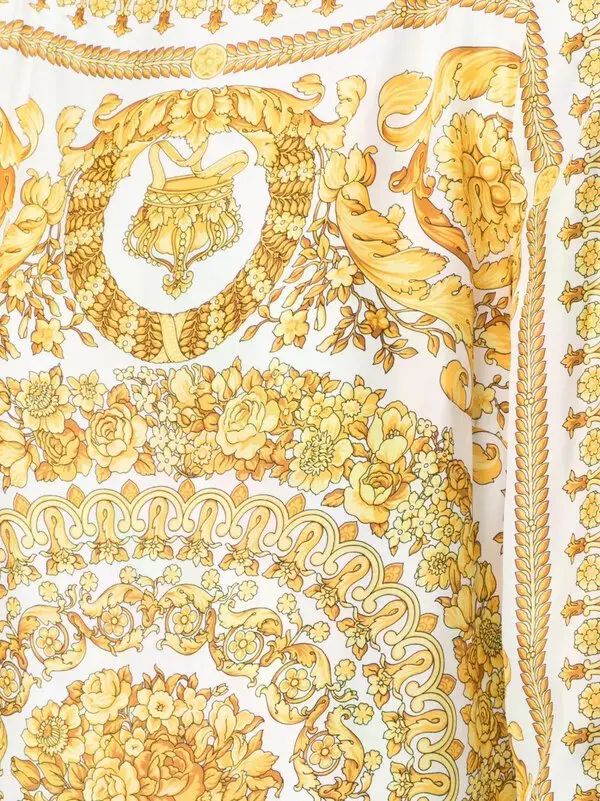 Versace Barocco-print Blouse
