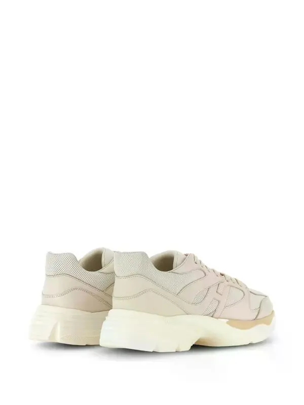 Hogan Panelled Leather Sneakers