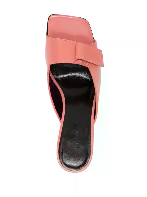 By Far Olivia Leather Sandals