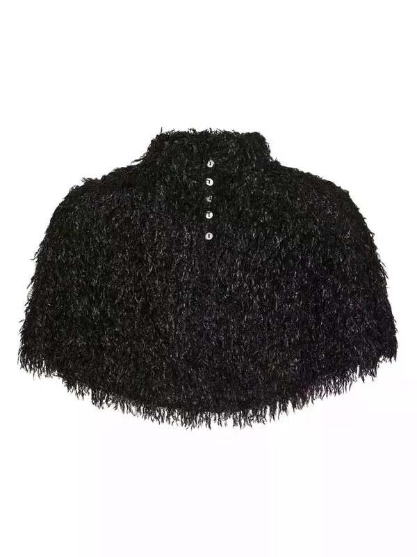 UNREAL FUR Cape Verde Cropped Cape
