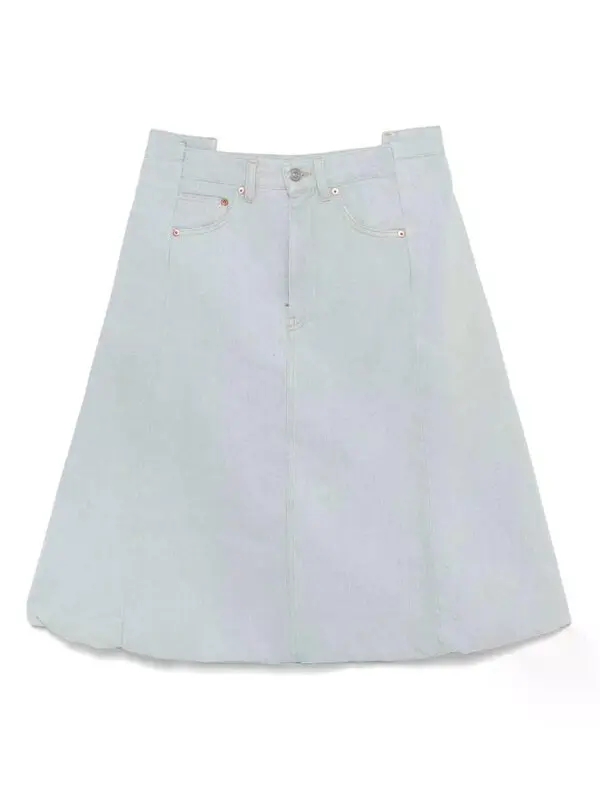 Victoria Beckham Denim Midi Skirt