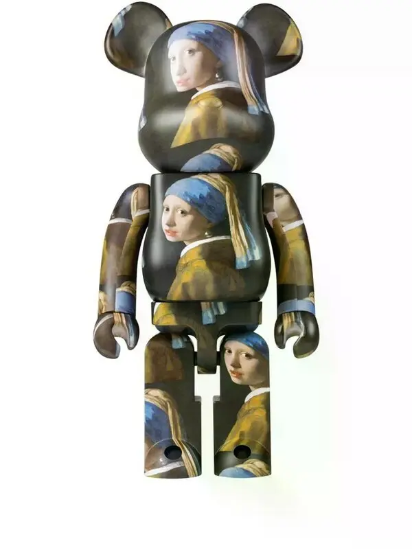 MEDICOM TOY Johannes Vermeer Be@rbrick 1000% Figure - Black