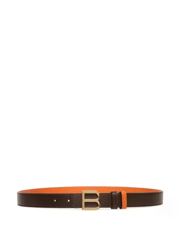 Bally B Twist Reversible Belt - Brown