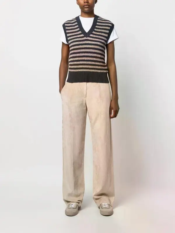 Brunello Cucinelli Corduroy Wide-leg Trousers