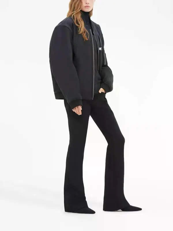 COURREGES Logo-embroidered Bomber Jacket