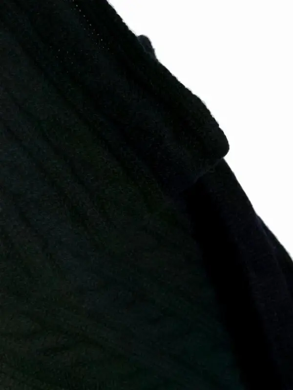 Sunspel Cable-knit Wool Scarf