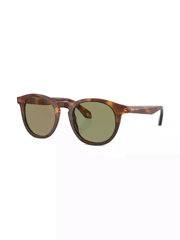 Giorgio Armani Round-frame Sunglasses - Red