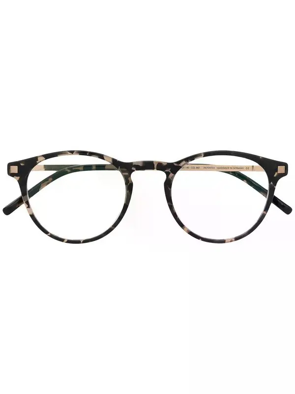 Mykita Talini Round-frame Glasses - Black