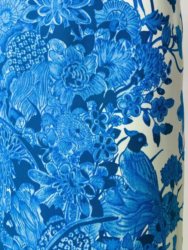 Valentino Garavani Floral Print Midi Skirt