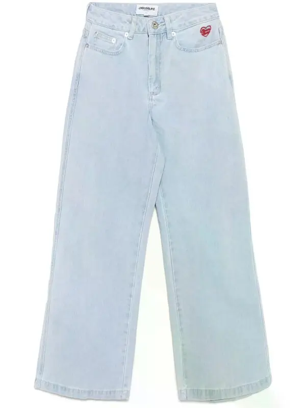 CHOCOOLATE Wide-leg Jeans - Blue