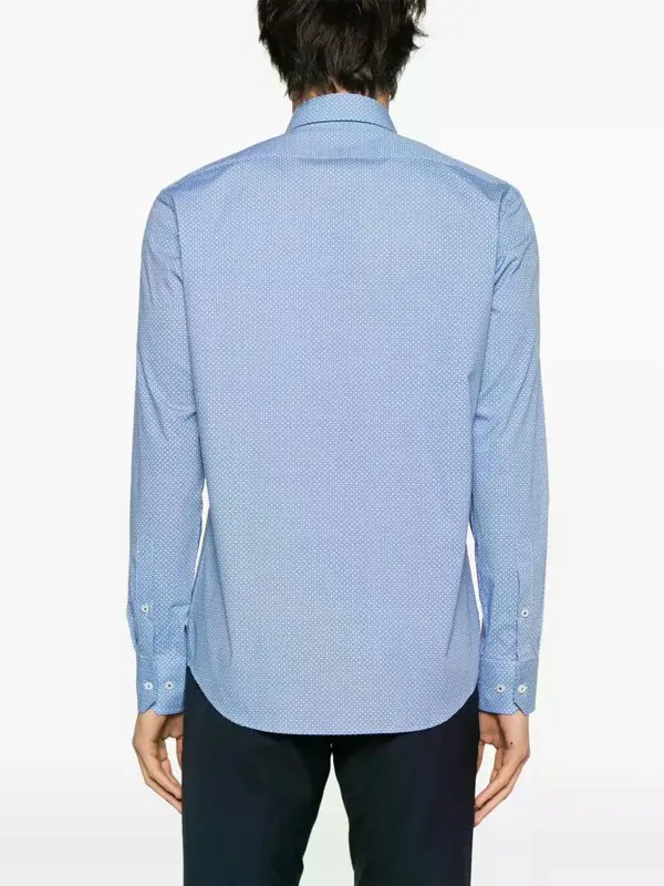 BOSS Graphic-print Long-sleeve Shirt