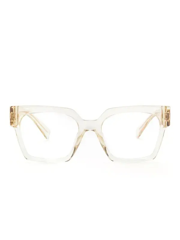 Miu Miu Square-frame Glasses - Neutrals