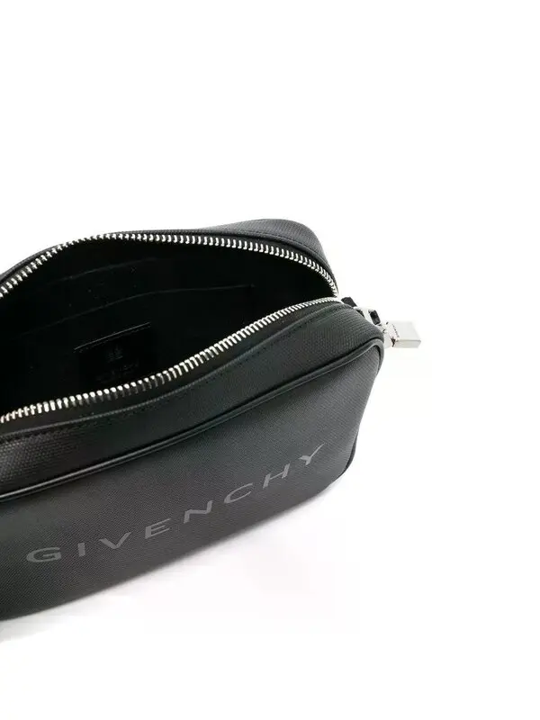Givenchy Logo-print Leather Messenger Bag