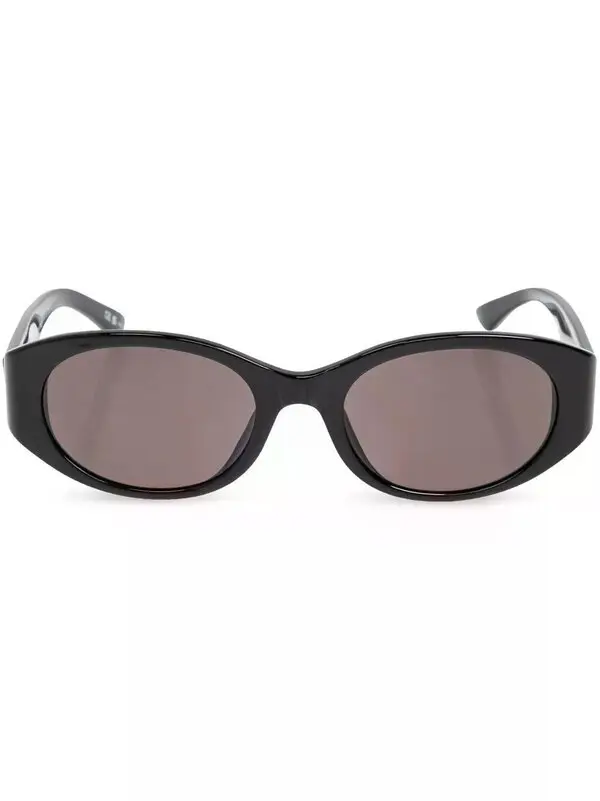 Balenciaga Logo-print Sunglasses - Black