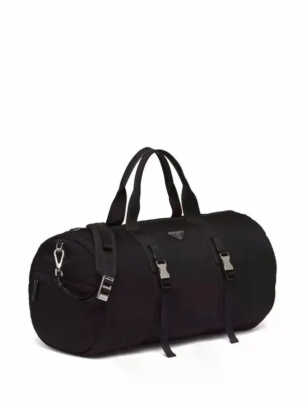 Prada Triangle-logo Duffle Bag