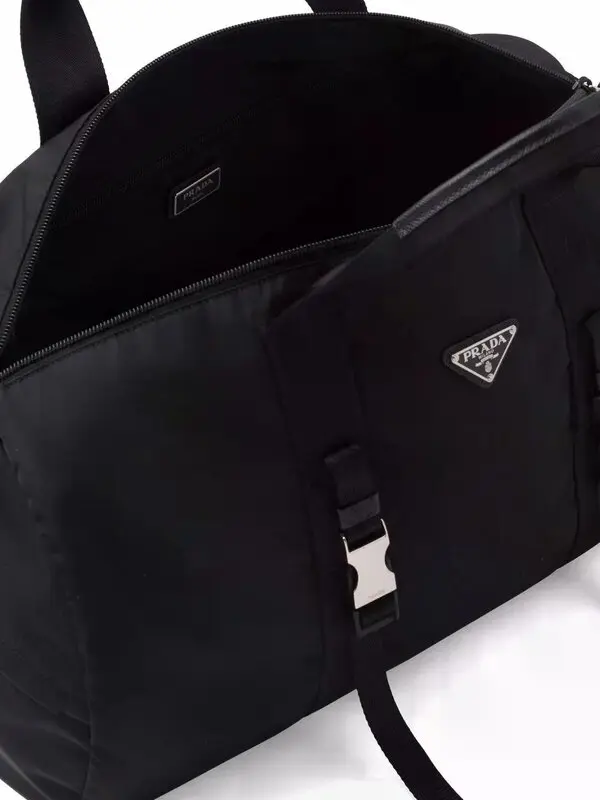Prada Triangle-logo Duffle Bag