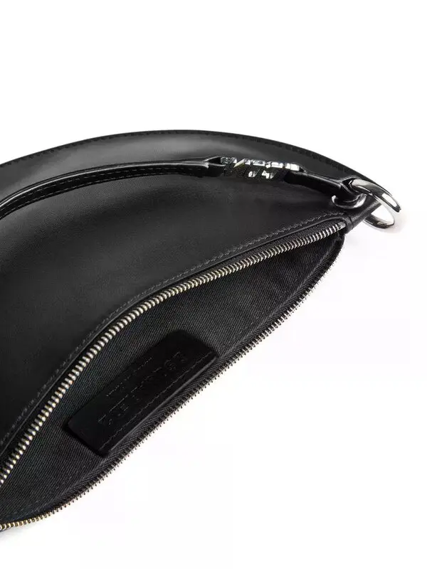Dsquared2 Curved Leather Tote Bag