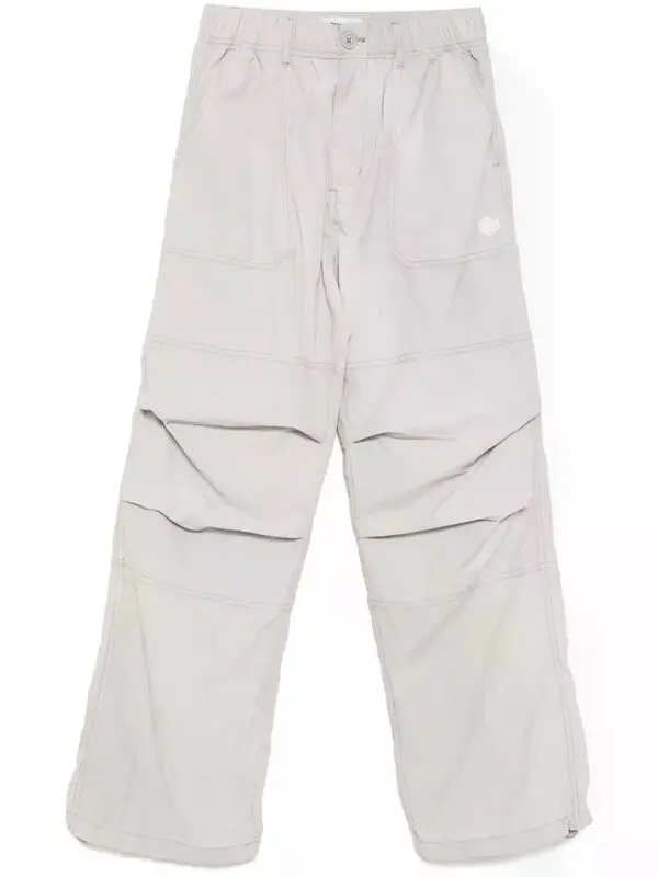 CHOCOOLATE Knee Tuck Trousers - Grey