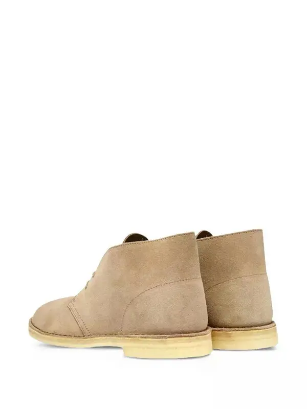 Clarks Suede Desert Boots - Brown