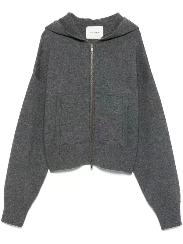 LISA YANG Lilia Cardigan - Grey