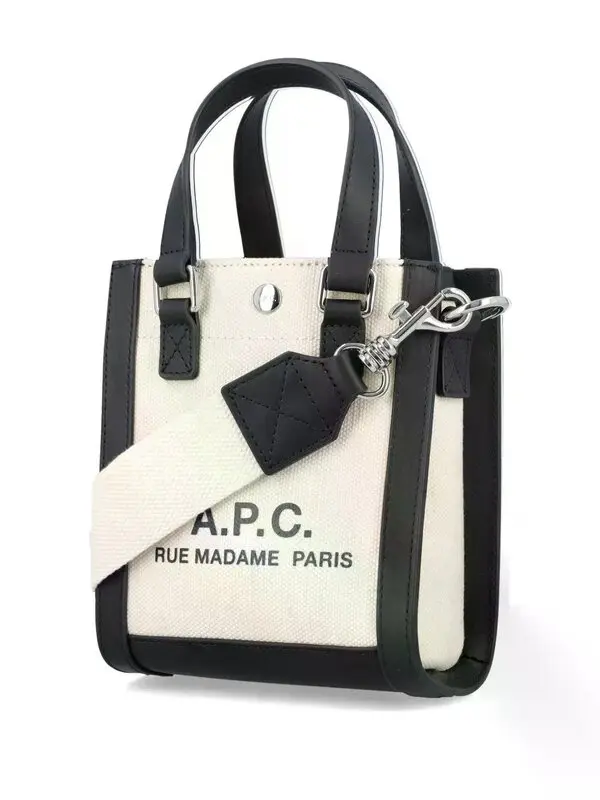 A.p.c. Mini Camille 2.0 Canvas Tote Bag