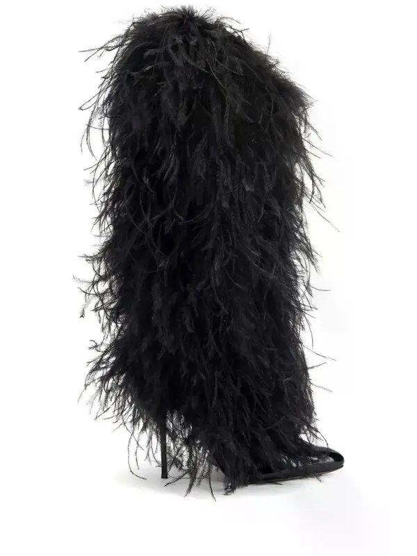 GIUSEPPE ZANOTTI Xylia 105mm Knee Boots - Black