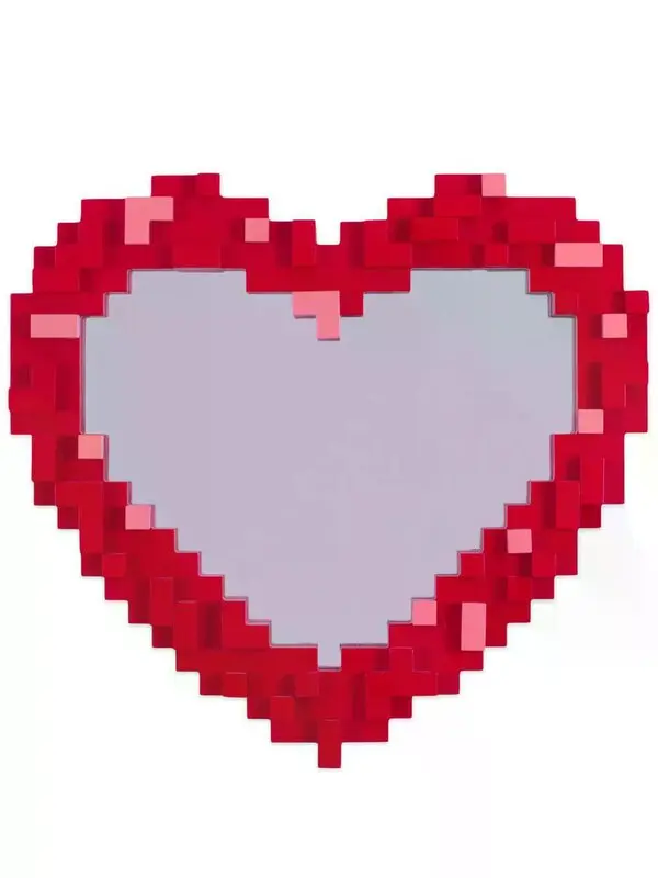 SELETTI Pixel Wall Mirror - Red