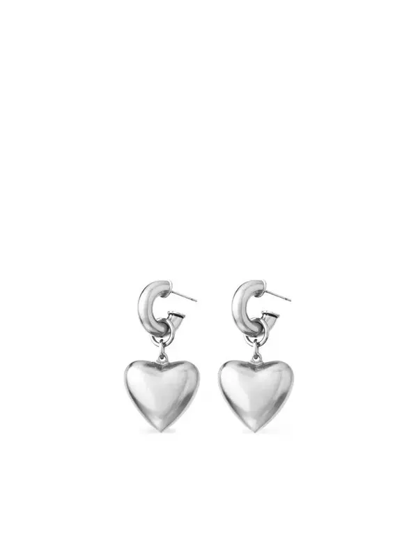 ROXANNE ASSOULIN The Puffy Heart Earrings - Silver